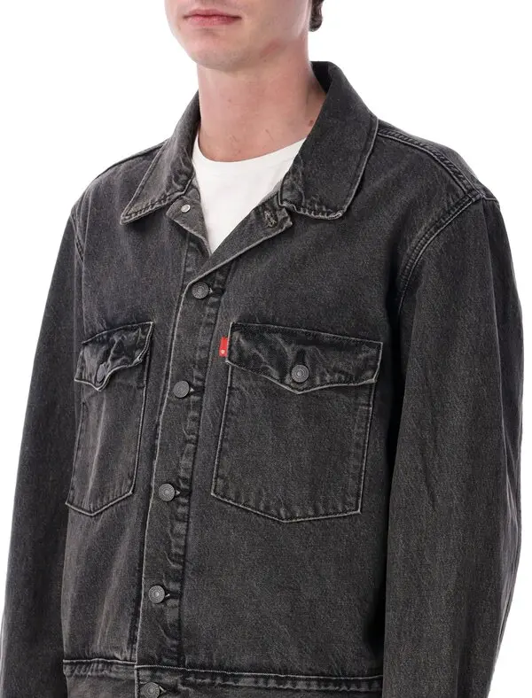 Levi'S Denim Trucker Jacket - Black Wash | Editorialist
